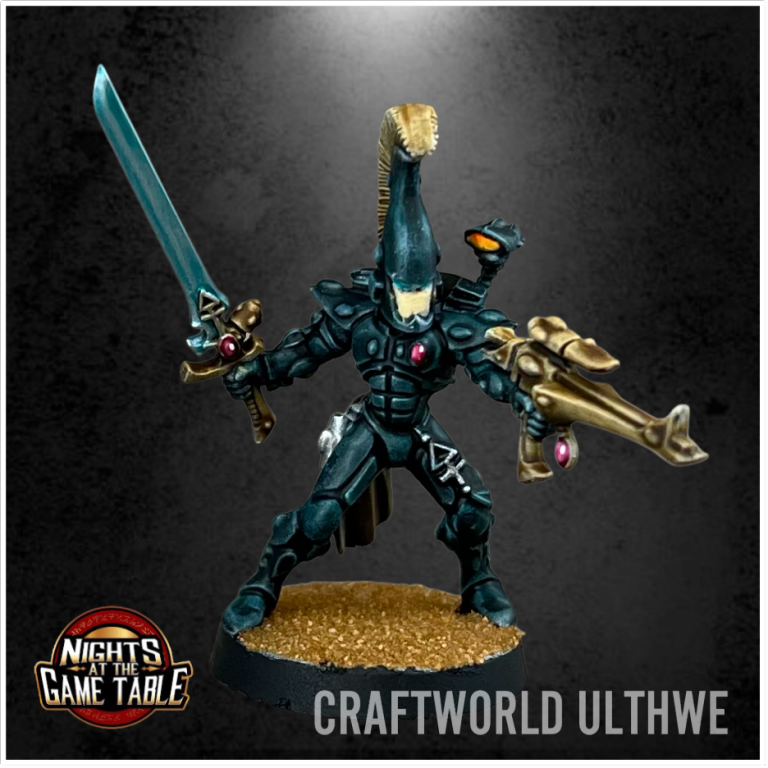 How to paint Ulthwe Aeldari - Nights At The Game Table
