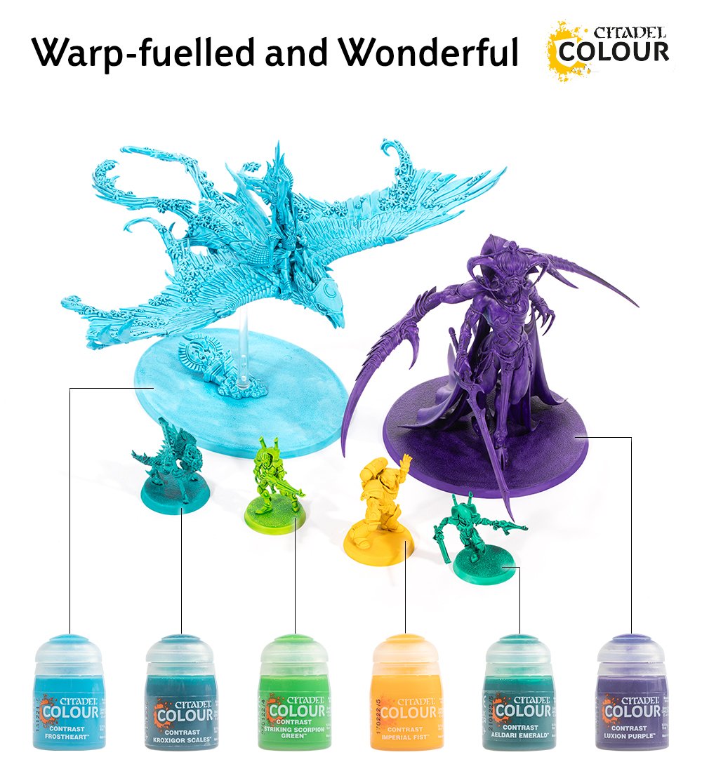 New Paints From Games Workshop Announced - Nights At the Game Table
