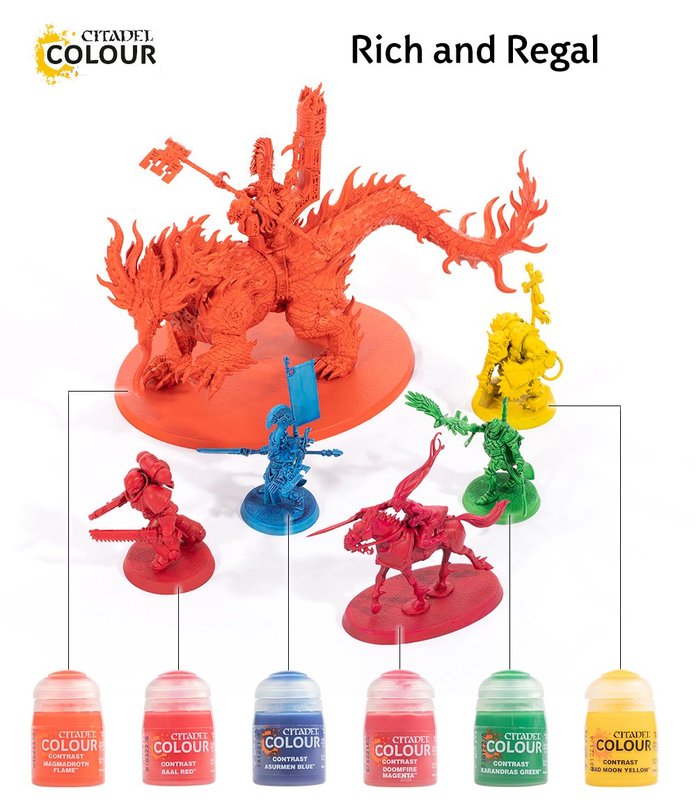 New Paints From Games Workshop Announced - Nights At The Game Table